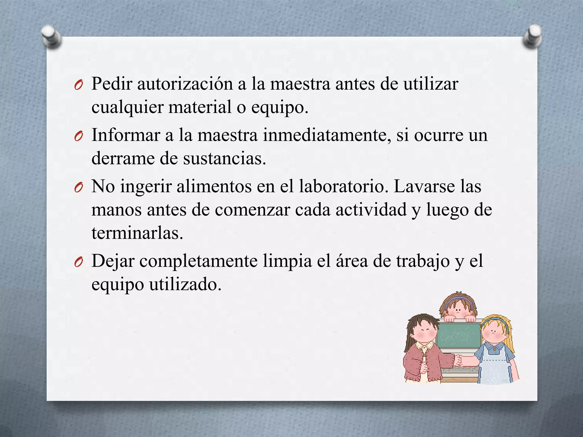 Reglas de seguridad en el laboratorio | PPTX