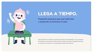 Reglas para las clases virtuales | PPTX