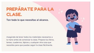 Reglas para las clases virtuales | PPT