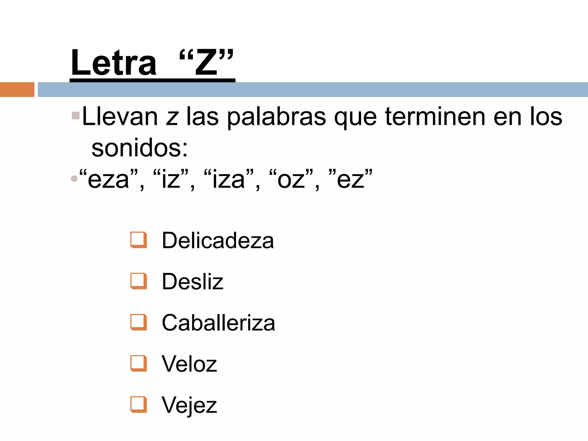 Reglas x, y & z reglas generales final | PPSX