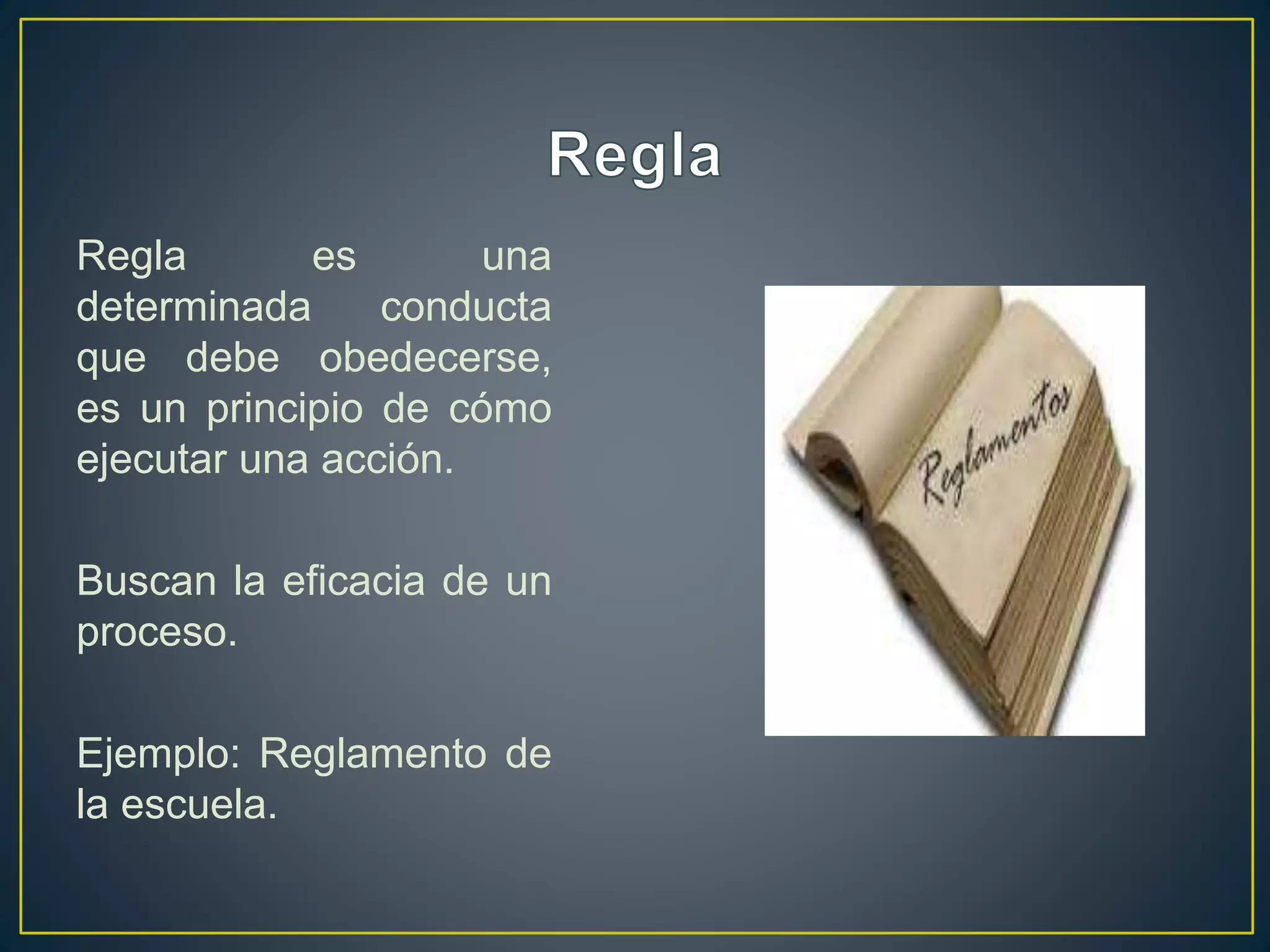 Reglas y normas | PPTX