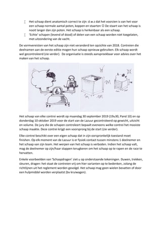 Reglement editie 2019 versie 14 maart 2019 | PDF