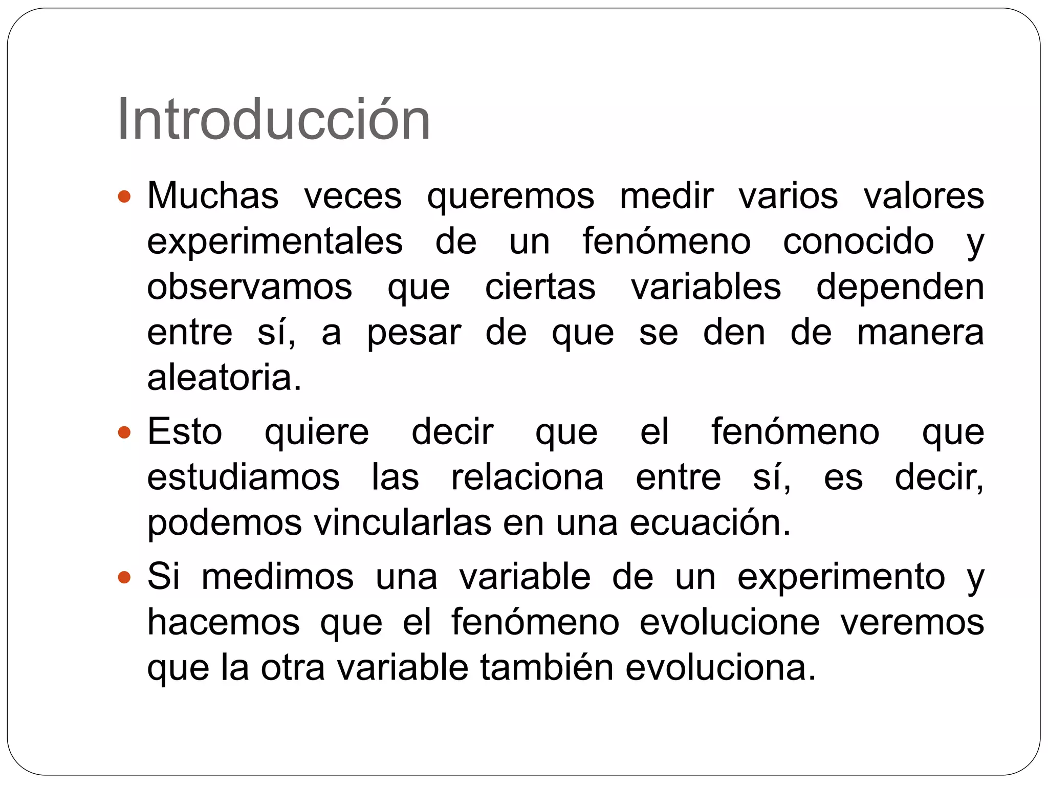 3- Regresiones lineales (para Matemáticas de Bioquímica) | PPTX ...
