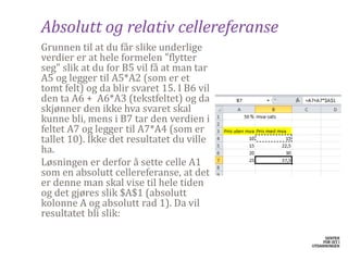 Regneark 10 trinn | PPT