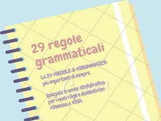 Regole grammatica | PPT