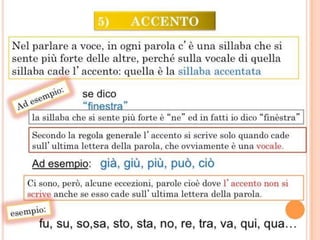 Regole grammatica | PPT