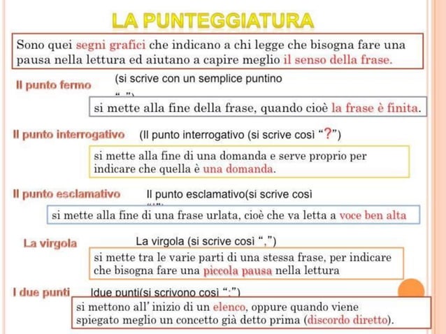 Regole grammatica | PPT