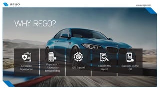 Rego car rental - Mobility Simplified | PPT