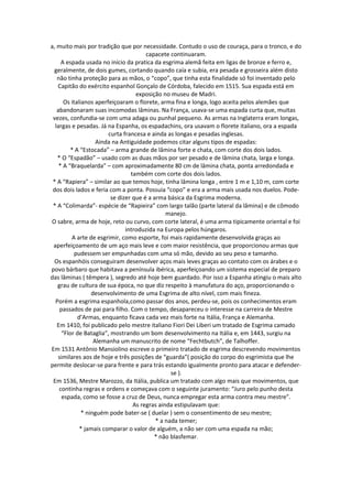 Regras da esgrima | DOC