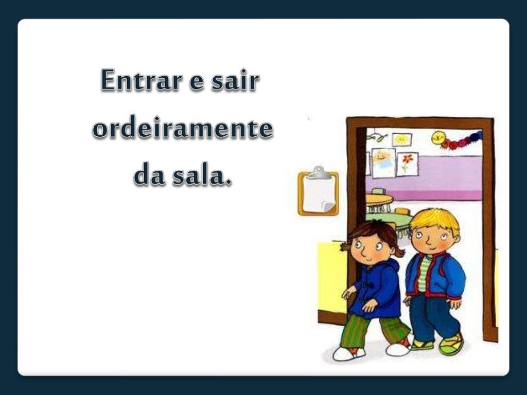 Regras da sala de aula