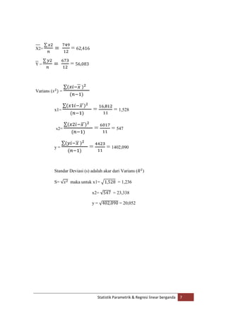 Regresi linear-berganda | DOCX