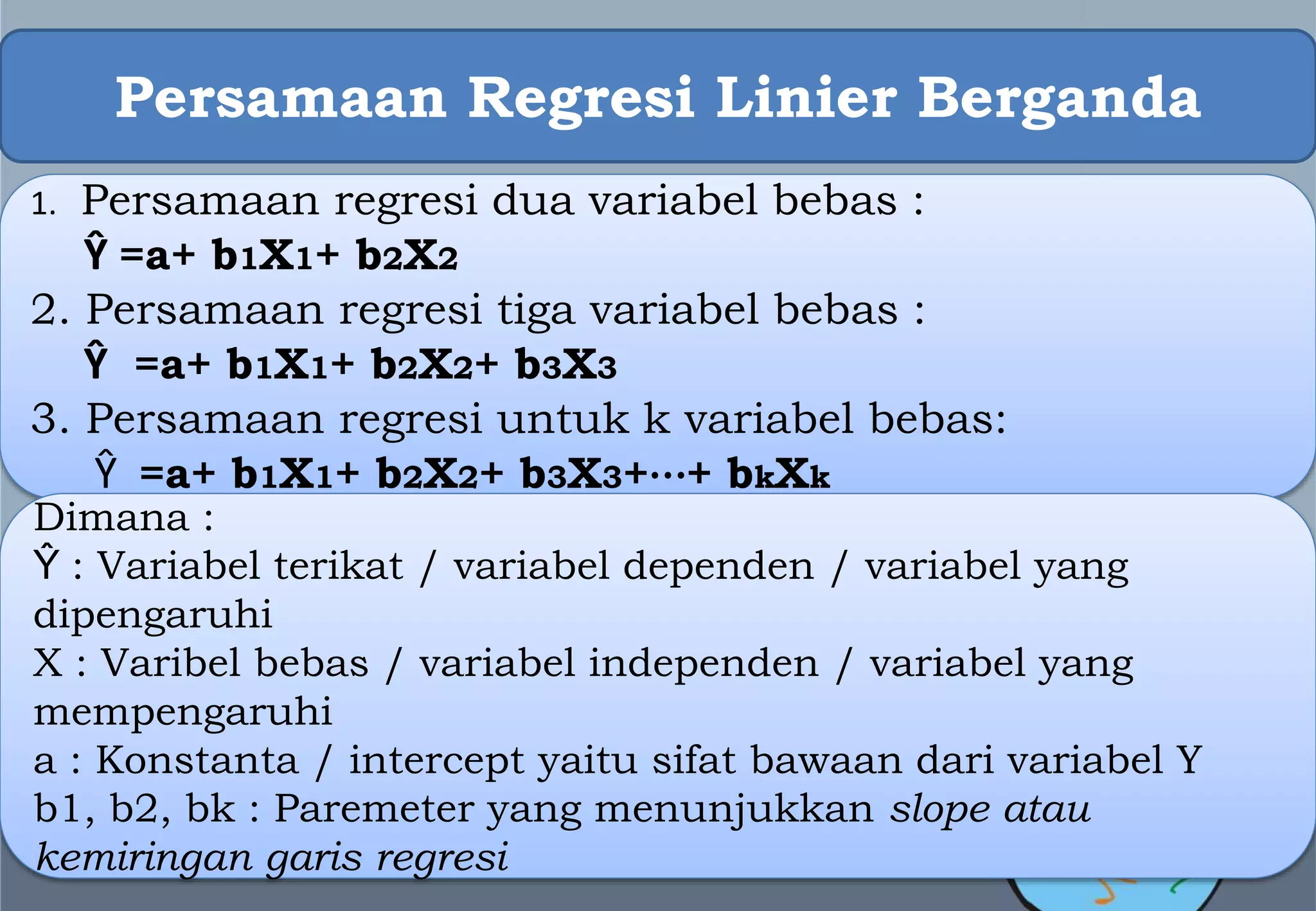 PPT Regresi Berganda | PPTX