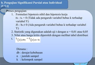 PPT Regresi Berganda | PPTX