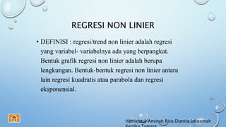Regresi dan interpolasi | PPTX