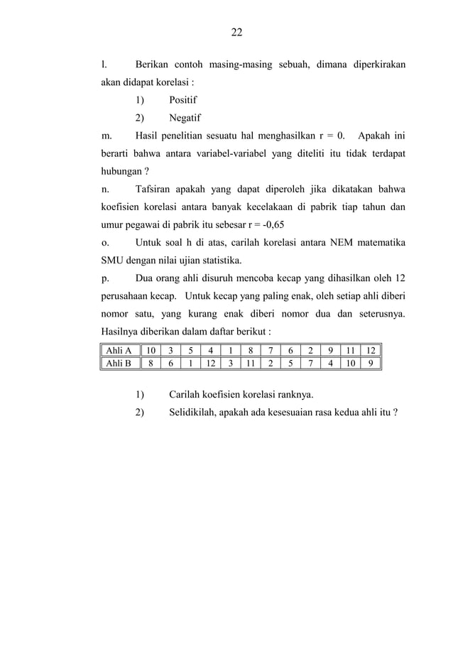 Regresi linier | DOC