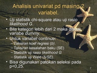 biostatistik untuk referensi penulisan ilmiah | PPT