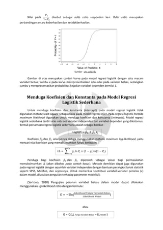 Regresi Logistik | PDF