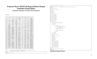 Regresi robust33 | DOC