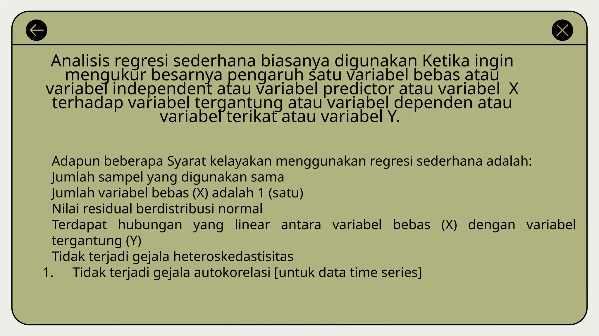 regresi sederhana lusiana.pptxxxxxxxxxxx | PPTX
