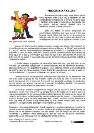 Regreso a-clase | PDF
