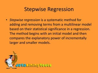 Matlab: Regression | PPT