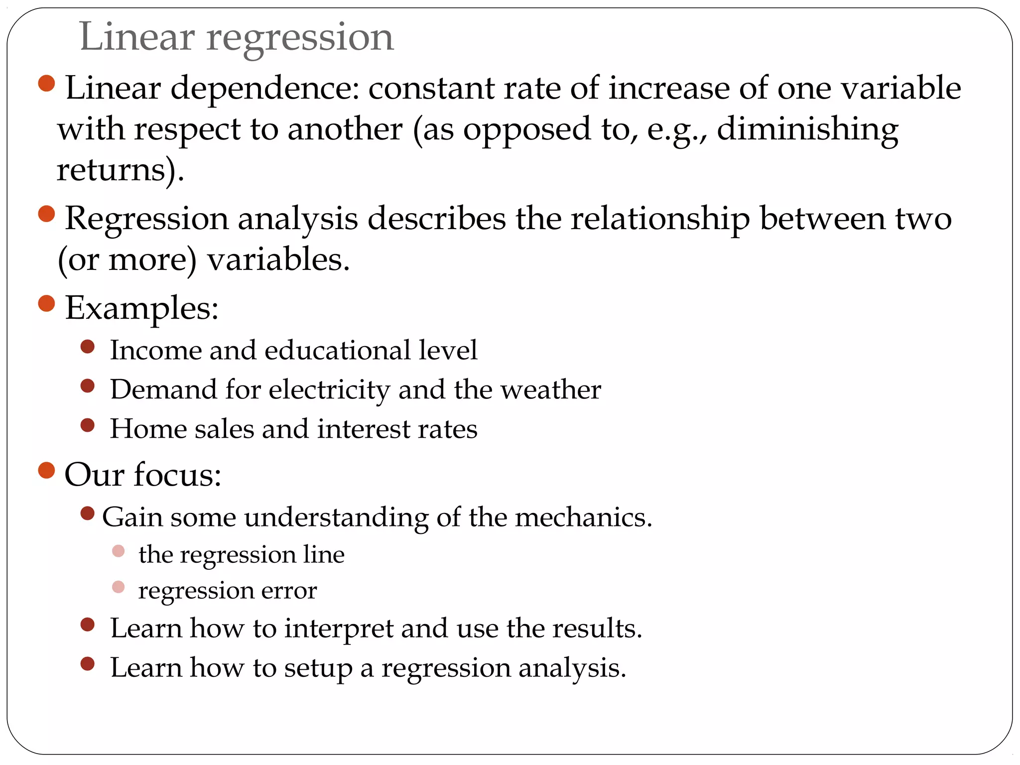 Regression | PPT