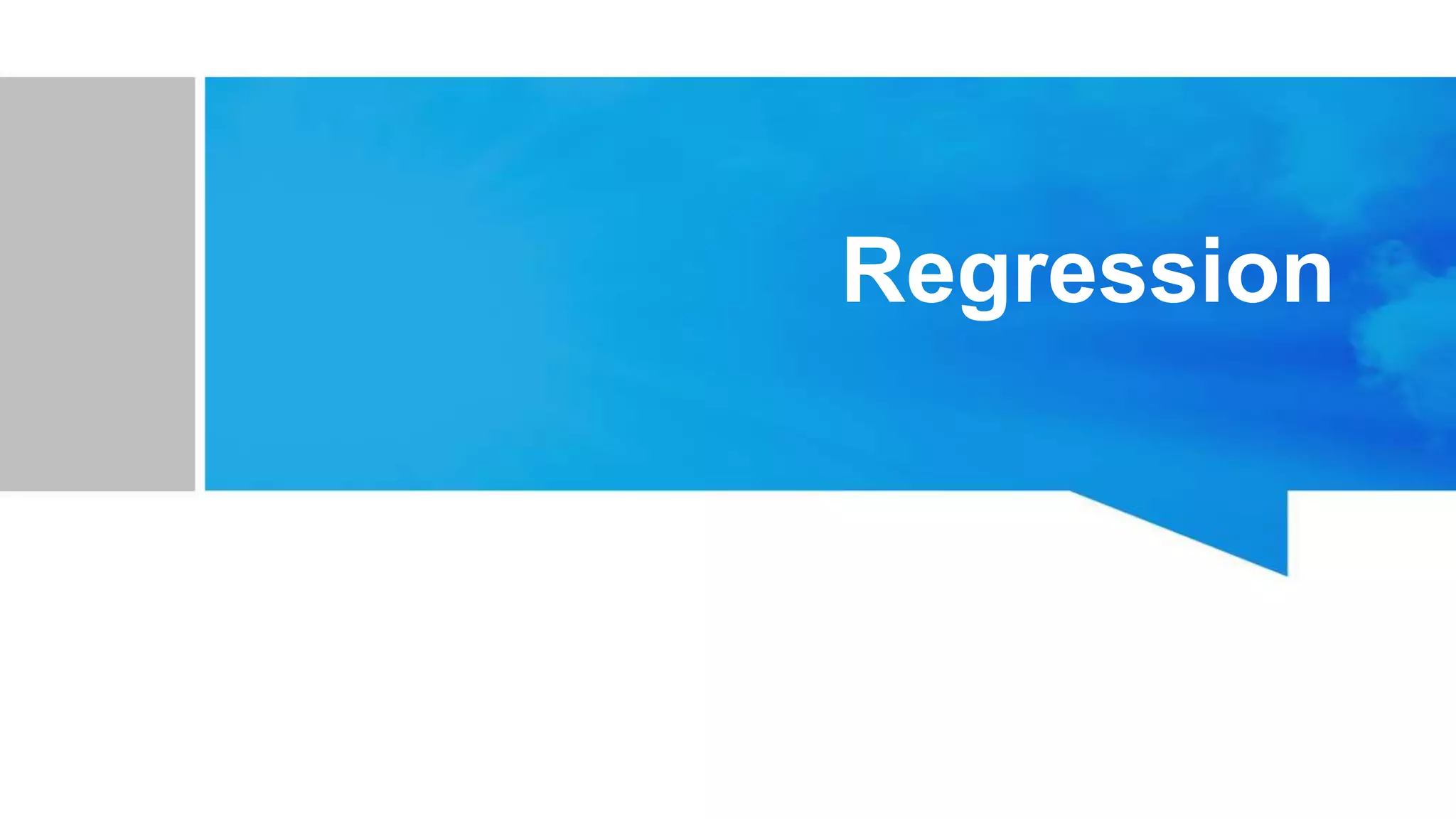 Regression & It's Types | PPTX