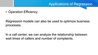 Regression & It's Types | PPTX