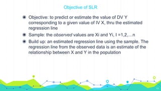 Regression analysis in R | PPTX