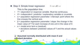 Regression analysis in R | PPTX