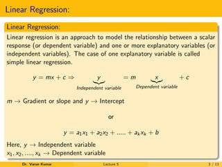 Linear Regression | PDF
