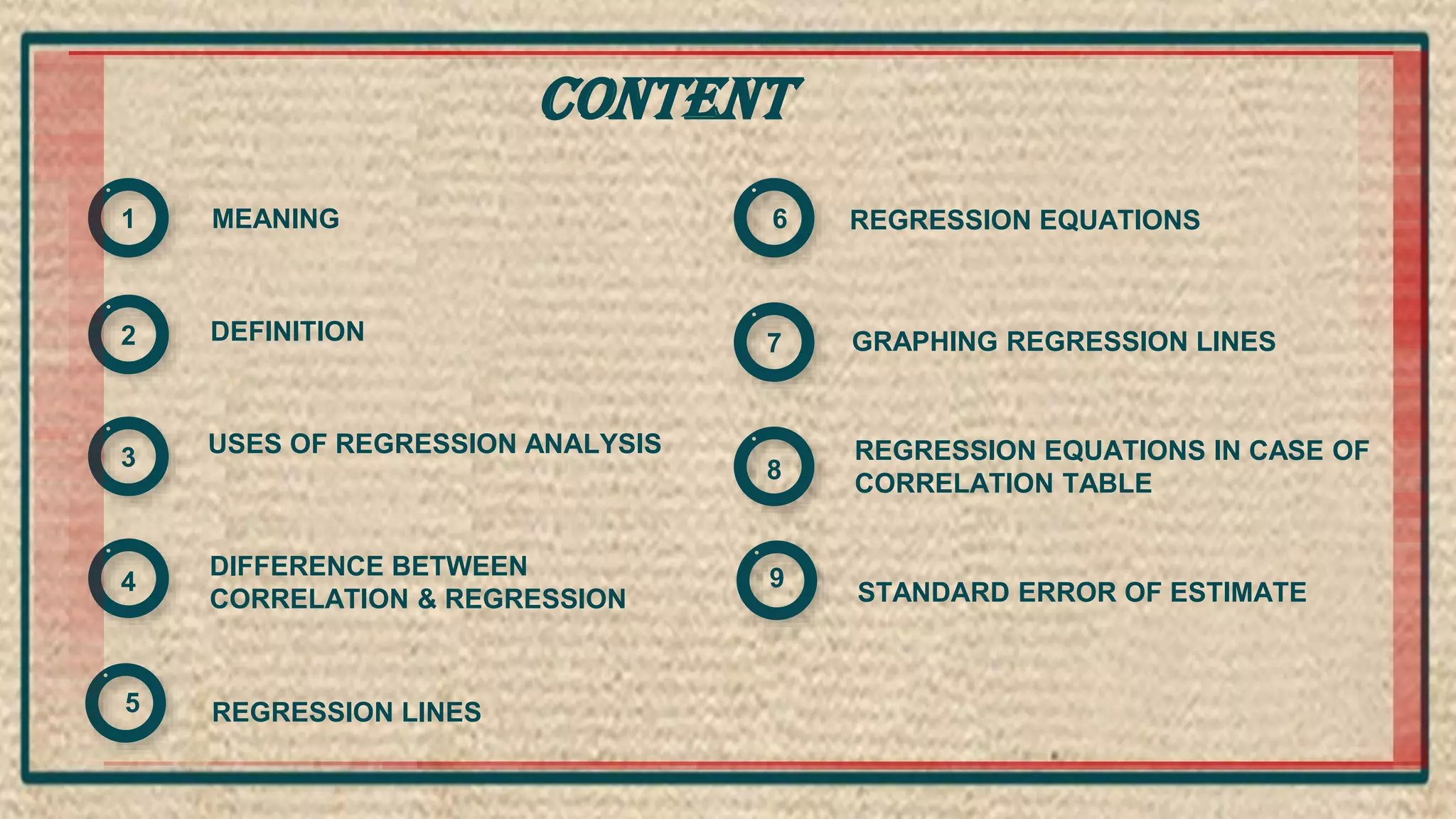 Regression | PPTX | Physics | Science