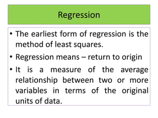 Regression | PPTX