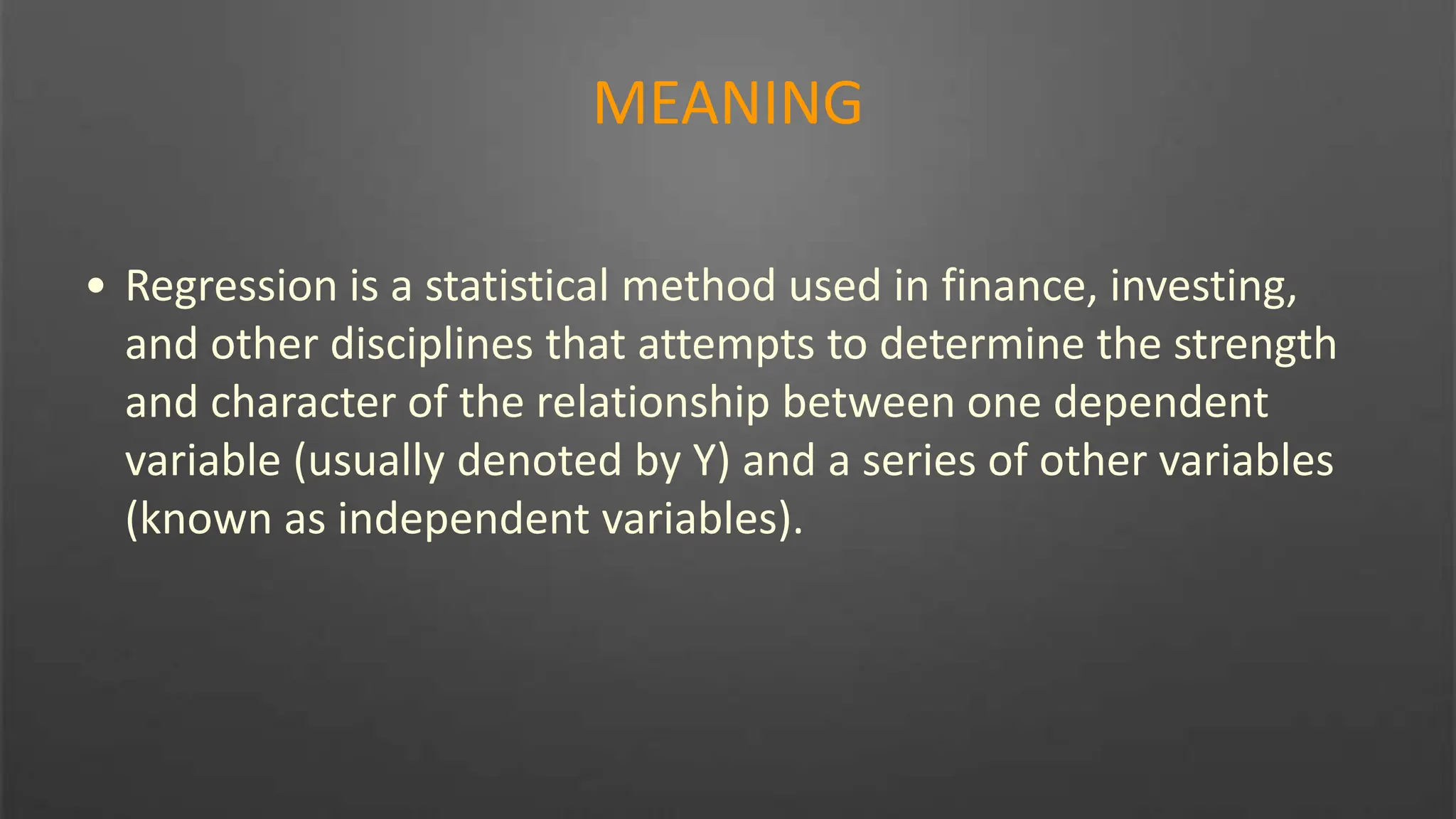 REGRESSION.pptx(unit4).pptx