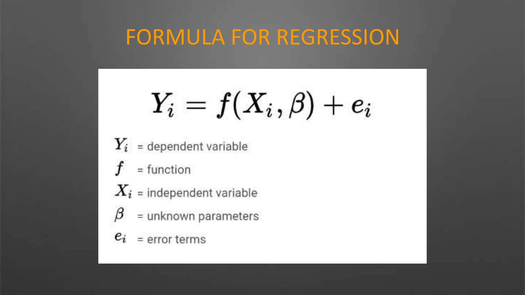 REGRESSION.pptx(unit4).pptx