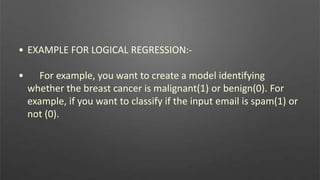 REGRESSION.pptx(unit4).pptx