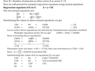 Biostatistics and Research Methodology - Regression | PPT