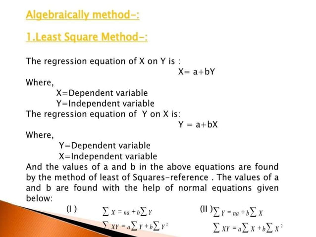Biostatistics and Research Methodology - Regression | PPT
