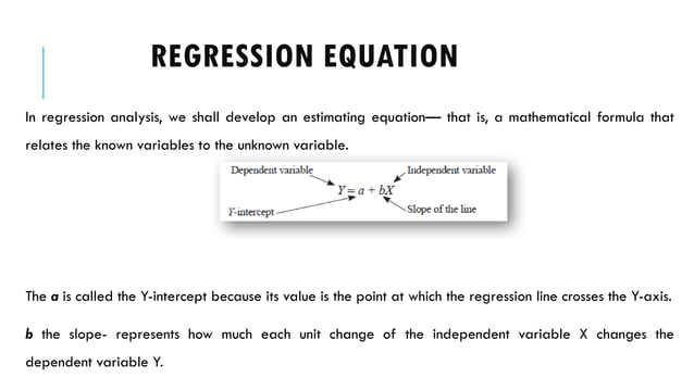 Linear and Univariate Regression Analysis.pptx | Free Download