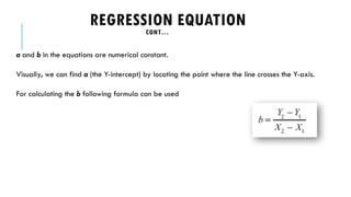 Linear and Univariate Regression Analysis.pptx | Free Download