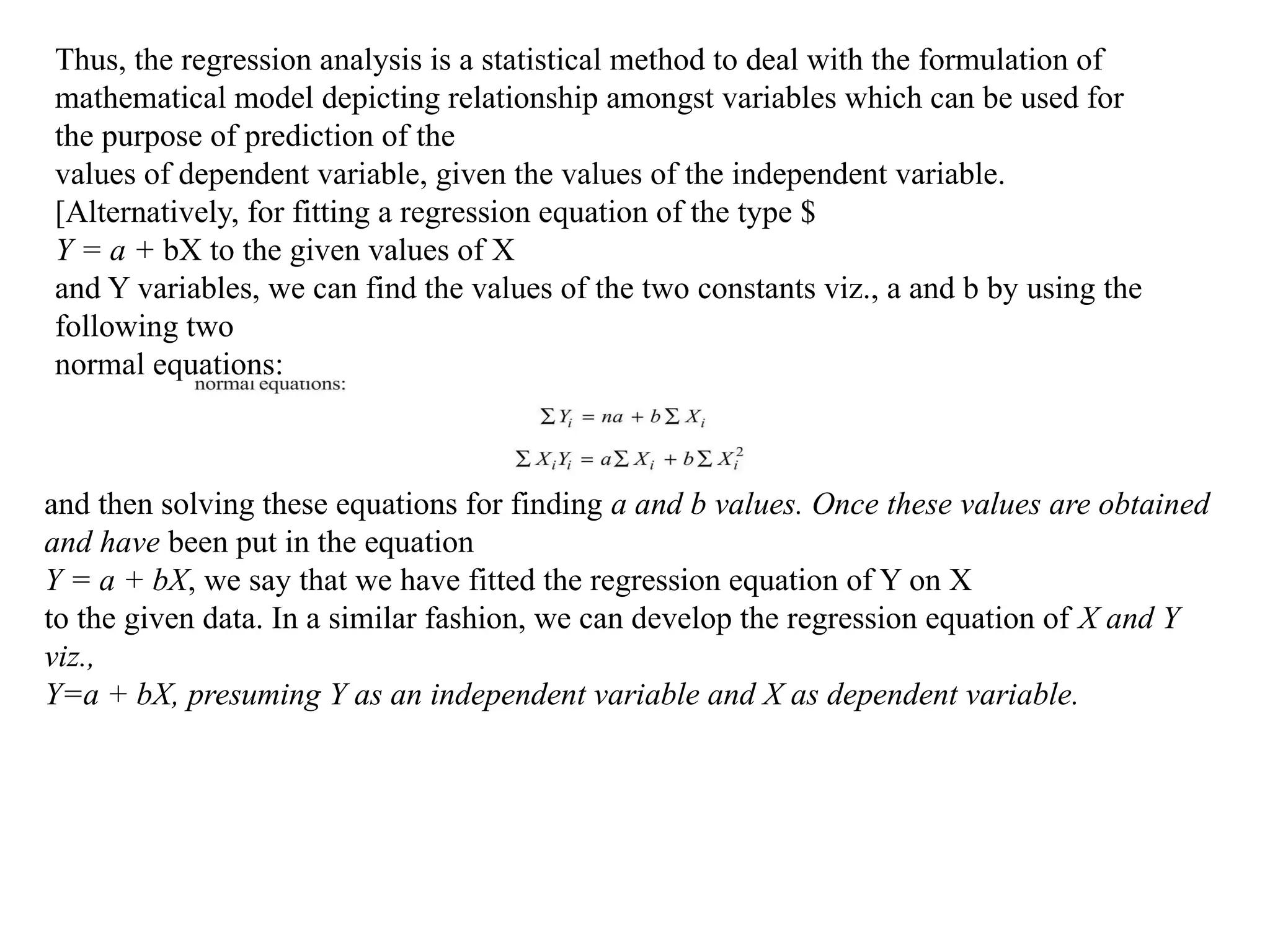 regression analysis /bio statistics/pptx | PPTX