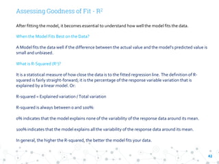Linear and Logistics Regression | PPTX