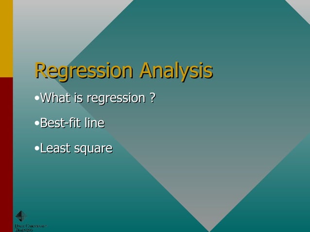 Regression Analysis | PPT