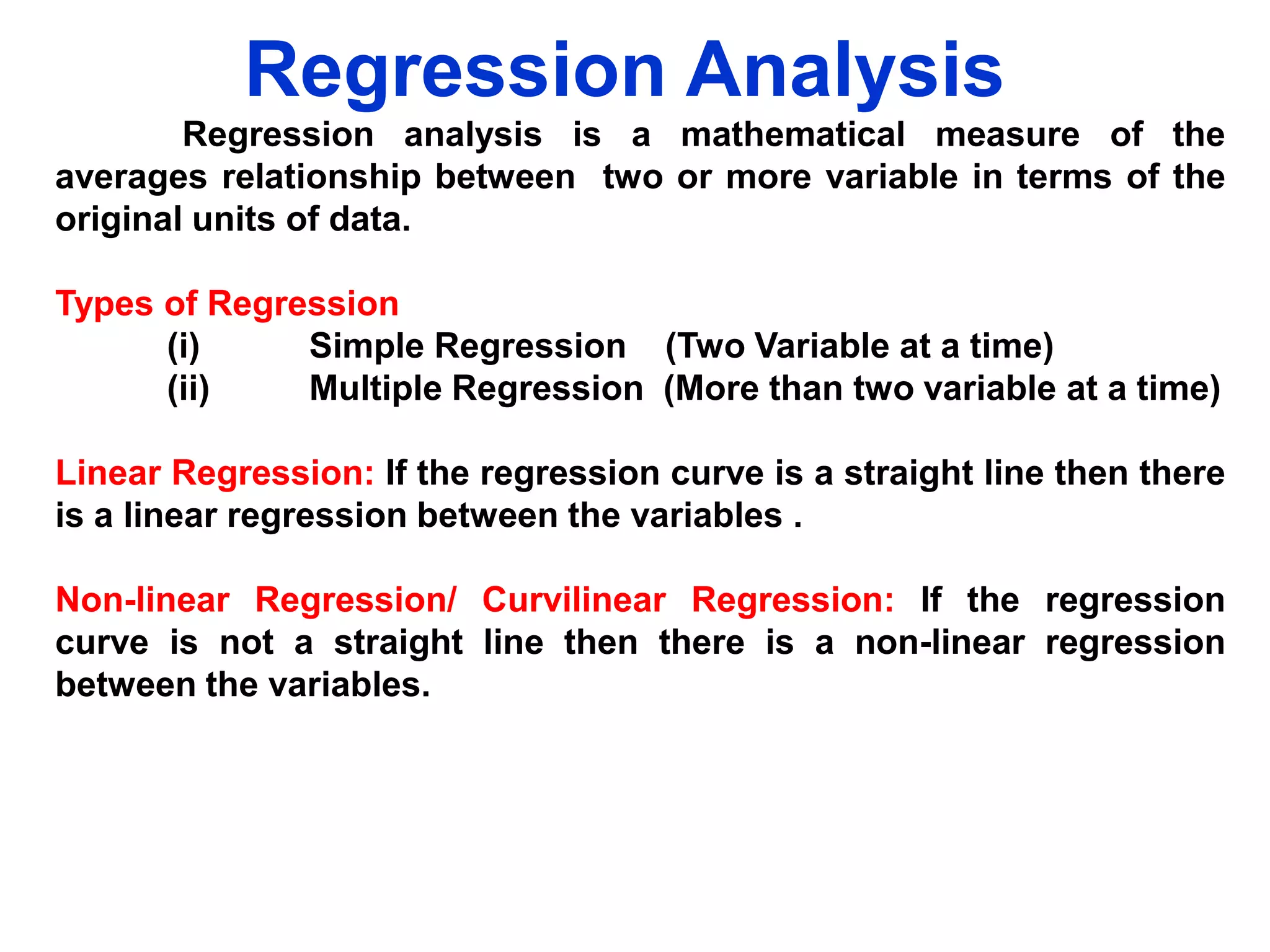 Regression Analysis | PPTX
