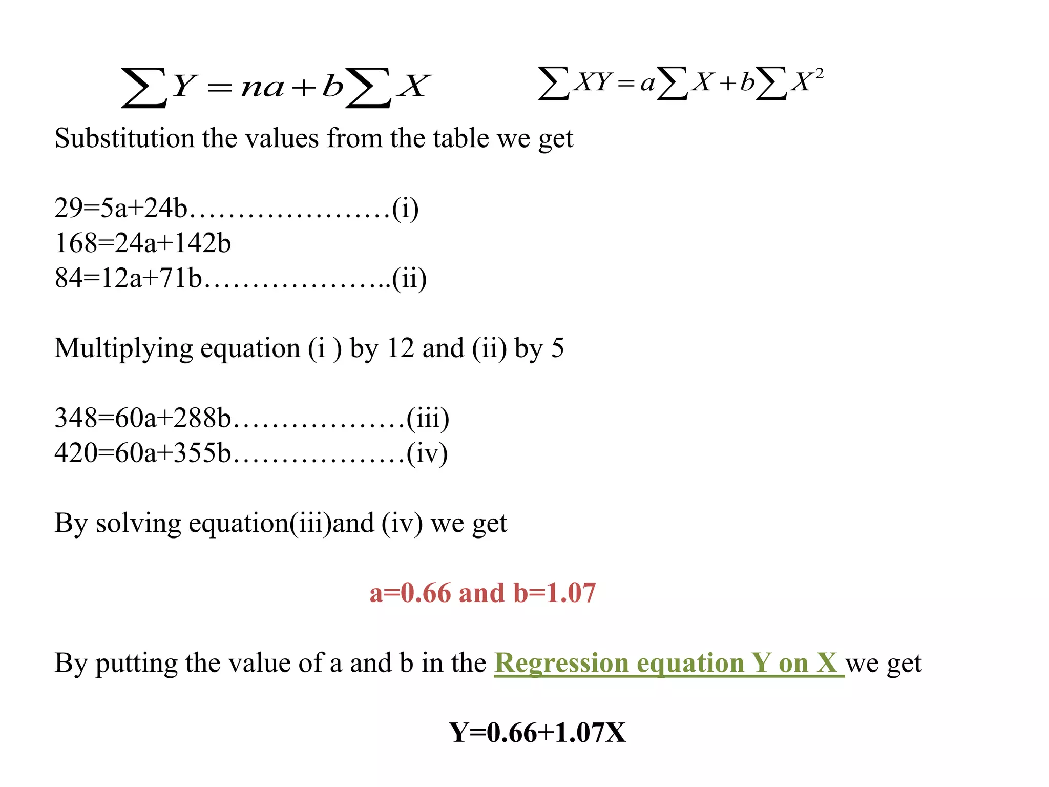 Regression analysis. | PPTX