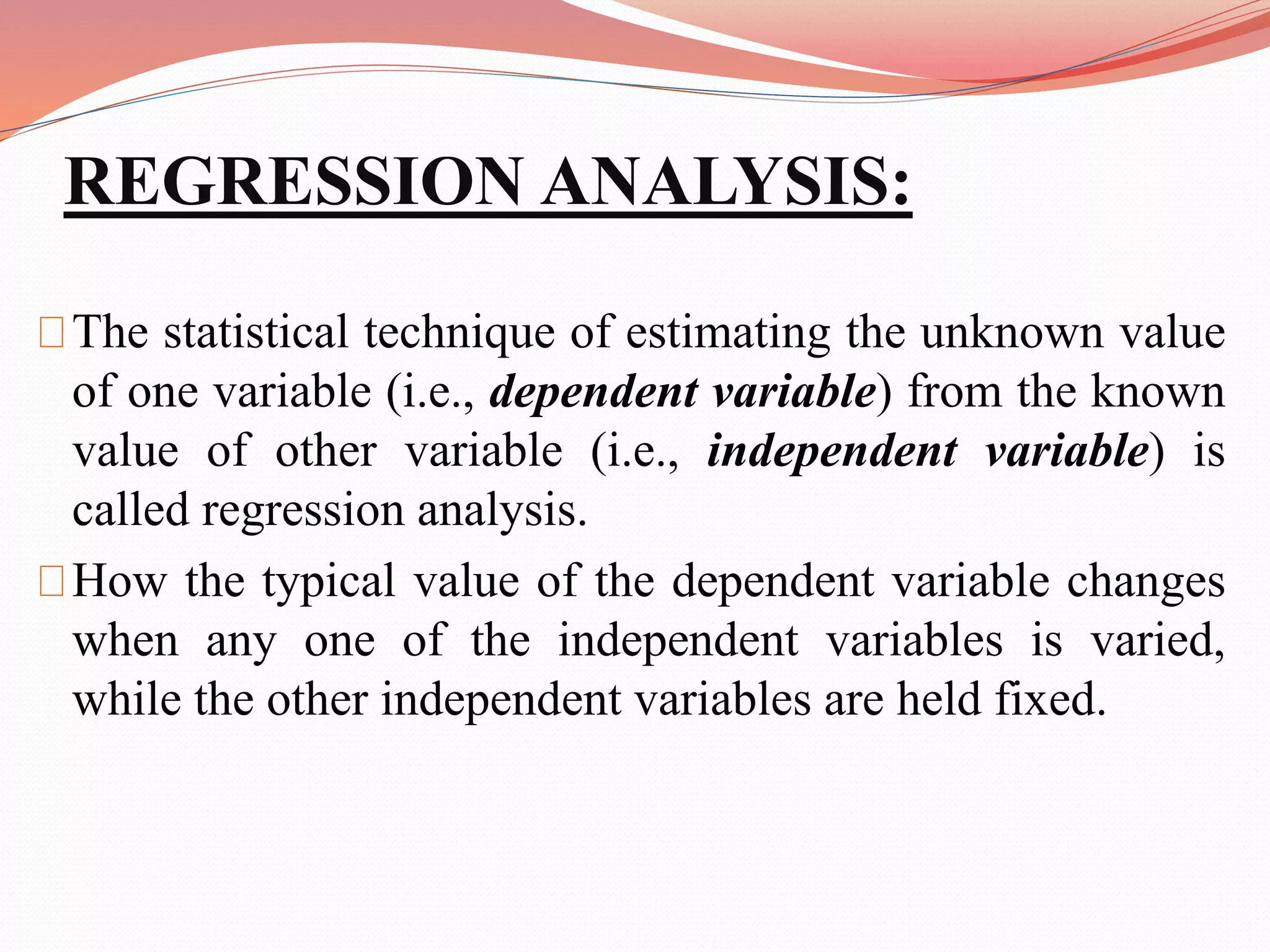 Regression Analysis Pptx Technology And Computing