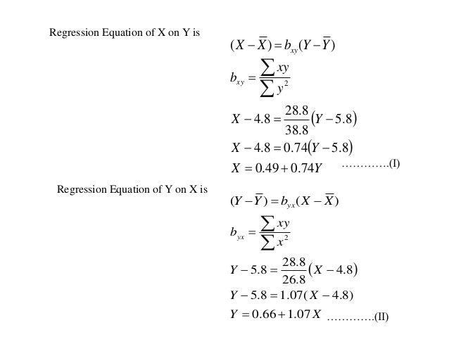 Regression analysis.