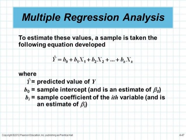 Regression analysis