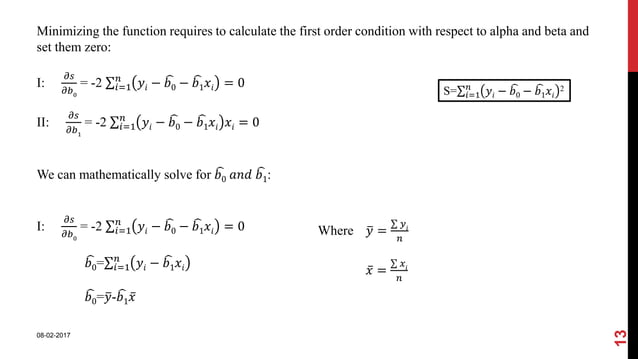 Basics Of Regression Analysis Pptx