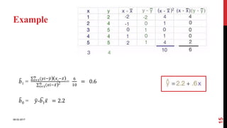 Basics of Regression analysis | PPTX